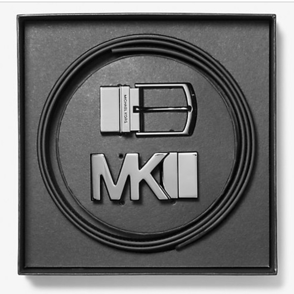 Michael Kors | Accessories | Michael Kors 4in Signature Logo Belt Box ...